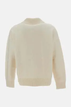 AMI Paris Maglia Polo De Coeur - Bianco