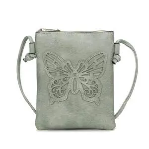 MKF COLLECTION BY MIA K. Skyli Crossbody Bag Seafoam