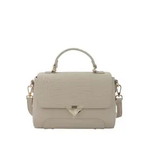 MKF COLLECTION BY MIA K. Neutrals Saphira Shoulder Bag Taupe