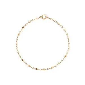 VERITA NEW YORK 14k -filled Oval Disc Chain Bracelet - Gold