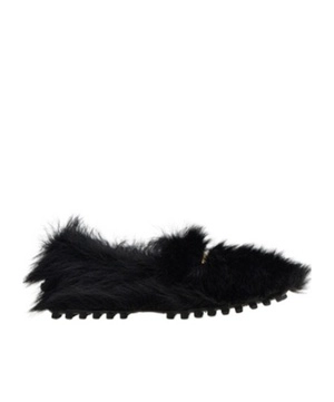 TOD'S Faux-fur Slip-on Mules