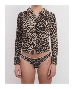 BASERANGE Cosme -print Shirt