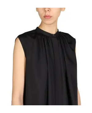 Alexander McQueen Button Detailed Sleeveless Top