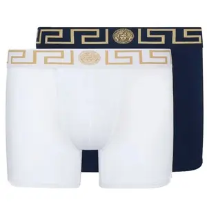 Versace Two-pack Greca-waistband Boxers