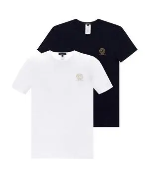Versace Logo Printed Two-pack T-shirt