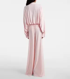 Norma Kamali High-rise Wide-leg Pants
