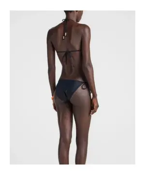 J.W.ANDERSON Bead-embellished Triangle Bikini Top