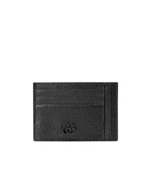 Gucci Gg Marmont Card Case - Black