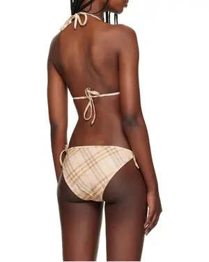 Burberry Check Bikini Top