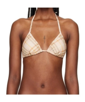 Burberry Check Bikini Top