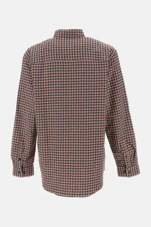Dries Van Noten Camicia In Cotone A Quadri Caper - Multicolore