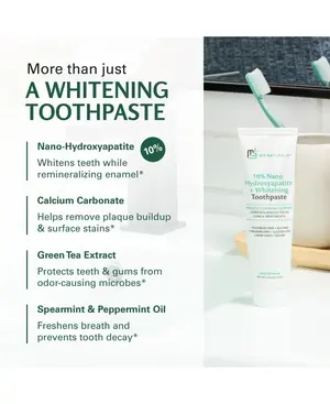 M3 Nano Hydroxyapatite Fluoride Free Whitening Toothpaste With Calcium