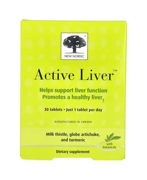 NEW NORDIC Active Liver | Daily Liver Supplement | Milk Thistle