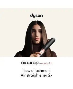 DYSON Air Straightener 2x Airwrap Co-anda2x Attachment