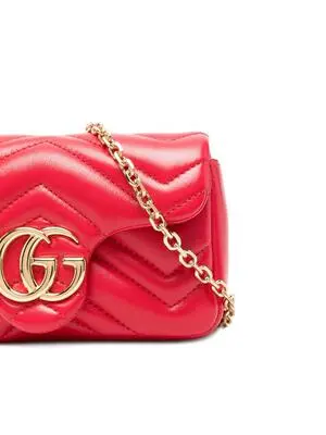 Gucci Gg Marmont Leather Mini Bag