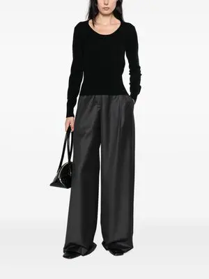 Max Mara Wool Crewneck Sweatet - Multicolor
