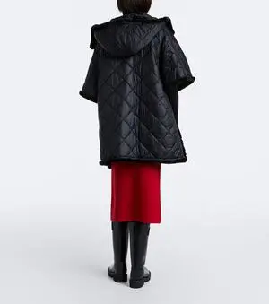 Moncler Wool And Cashmere-blend Midi Skirt