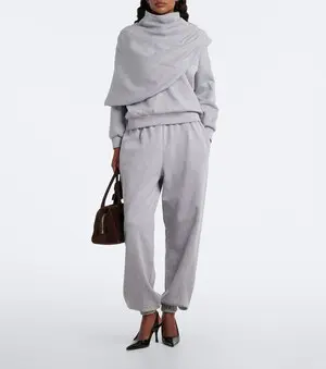 Magda Butrym Cotton-blend Jersey Sweatpants