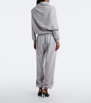 Magda Butrym Cotton-blend Jersey Sweatpants