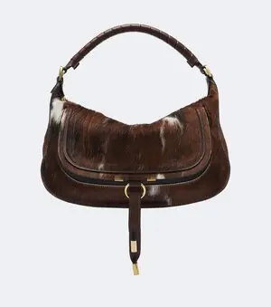 Chloé Marcie Medium Calf Hair Shoulder Bag
