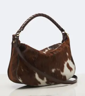 Chloé Marcie Medium Calf Hair Shoulder Bag