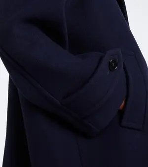 Chloé Double Breasted Wool-blend Coat