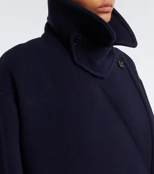 Chloé Double Breasted Wool-blend Coat