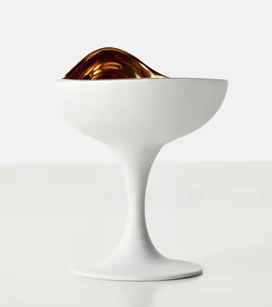 L'Objet X Jessica Mccormack Shell Porcelain And 24kt Bowl