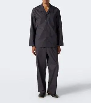 CDLP Checked Cotton Pajama Pants