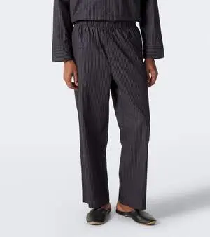 CDLP Checked Cotton Pajama Pants