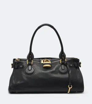 Chloé Paddington Xl Leather Shoulder Bag