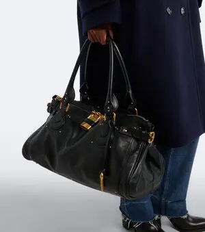 Chloé Paddington Xl Leather Shoulder Bag