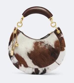 Chloé Banana Small Calf Hair Top-handle Bag