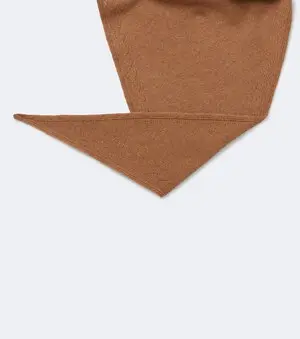 Chloé Embroidered Wool Scarf - Brown