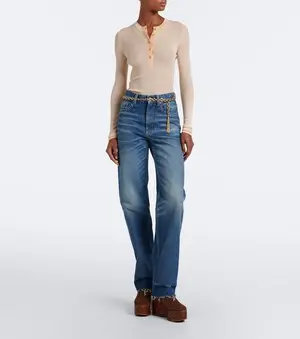 Chloé Maxime Suede Mid-calf Boots