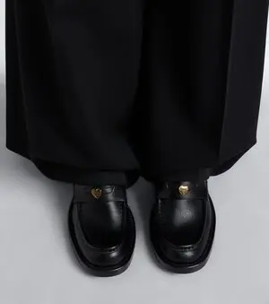 Chloé Dakota Leather Loafer Pumps