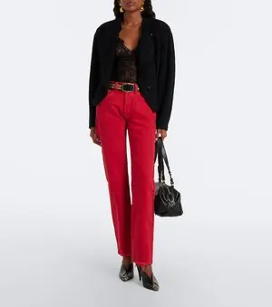 Isabel Marant Étoile Daya Distressed Slim Jeans