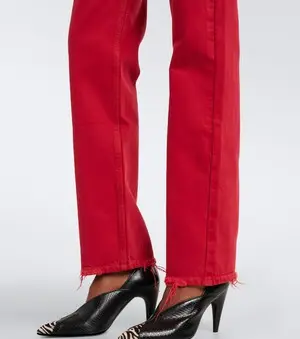 Isabel Marant Étoile Daya Distressed Slim Jeans