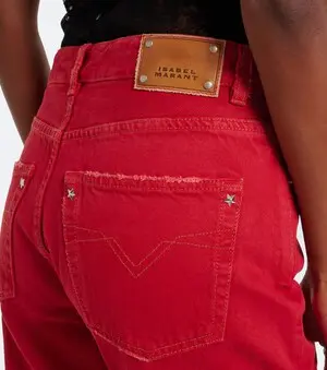 Isabel Marant Étoile Daya Distressed Slim Jeans