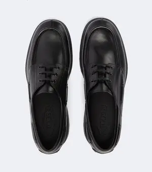 TOD'S Leather Boat Shoes