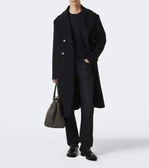 Fendi Double-breasted Wool Coat