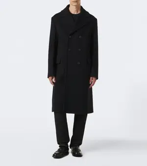 Fendi Double-breasted Wool Coat
