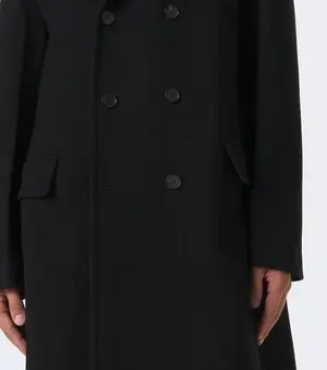 Fendi Double-breasted Wool Coat