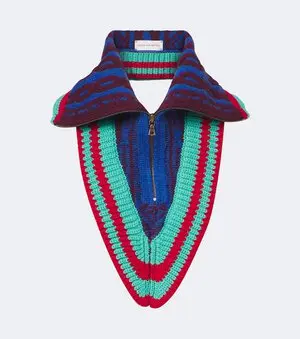 Dries Van Noten Wool Collar - Multicoloured