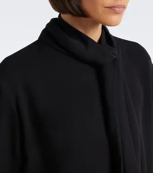Balenciaga Silk And Wool Blouse