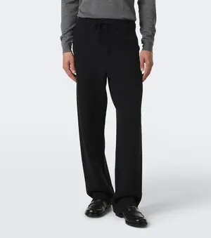 Fendi Cashmere-blend Sweatpants