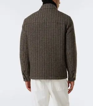 Moncler Wool-blend Tweed Field Jacket