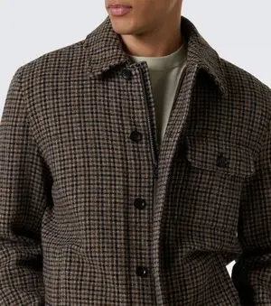 Moncler Wool-blend Tweed Field Jacket