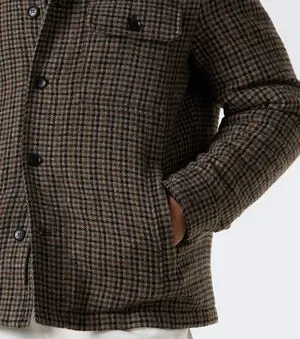 Moncler Wool-blend Tweed Field Jacket