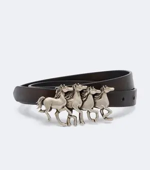 Chloé Chloé Leather Belt Black